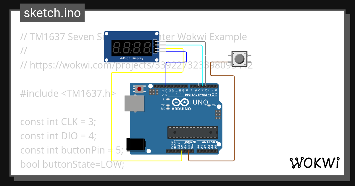 Stop Watch Wokwi Esp32 Stm32 Arduino Simulator 9941