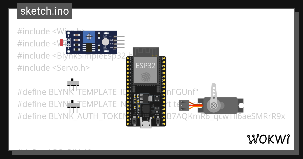 ini coba coba, blm rangkaian - Wokwi ESP32, STM32, Arduino Simulator