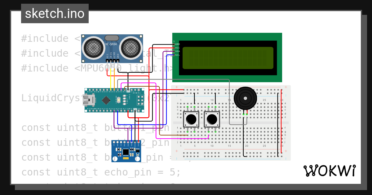 Digital Measurement Tool Wokwi Esp32 Stm32 Arduino Simulator