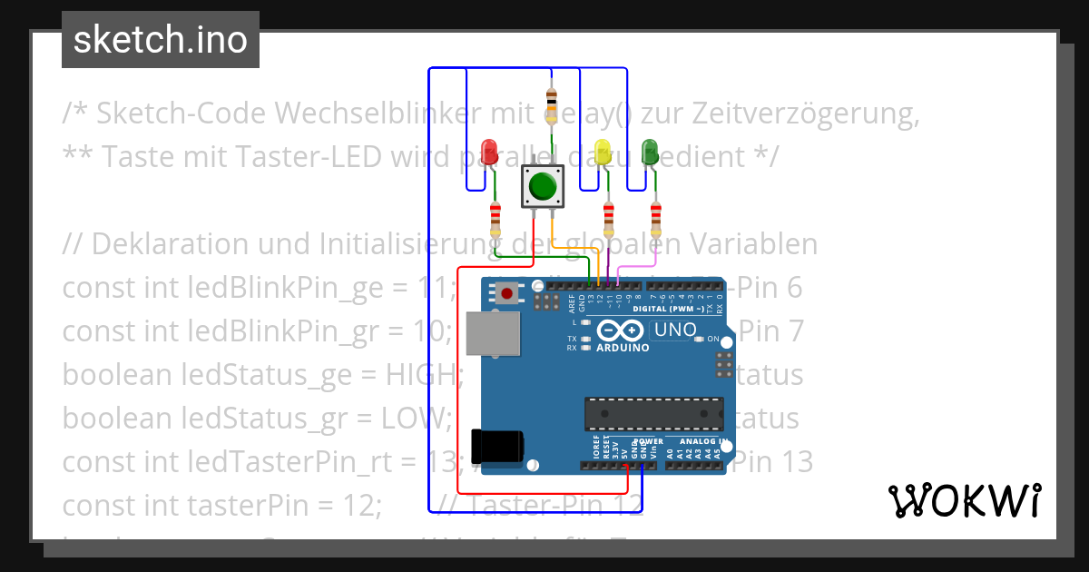 Wechselb_Delay_200 - Wokwi ESP32, STM32, Arduino Simulator