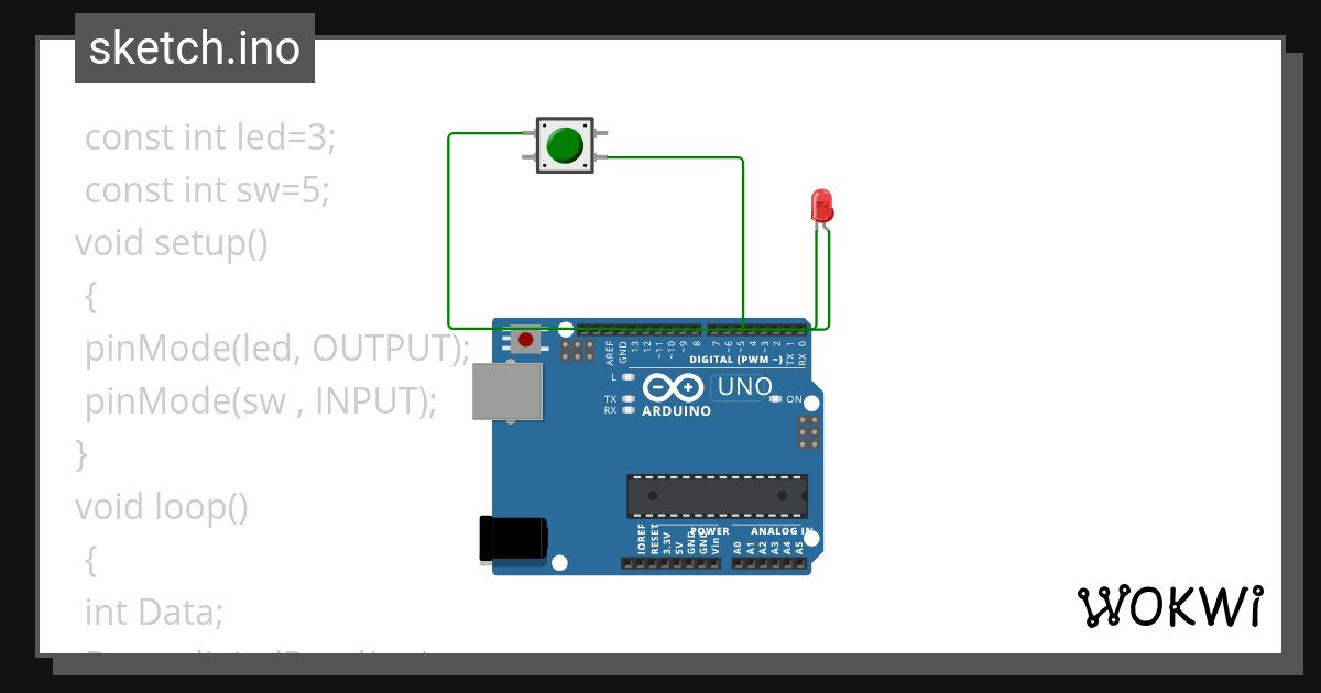 Switch Wokwi Esp32 Stm32 Arduino Simulator 