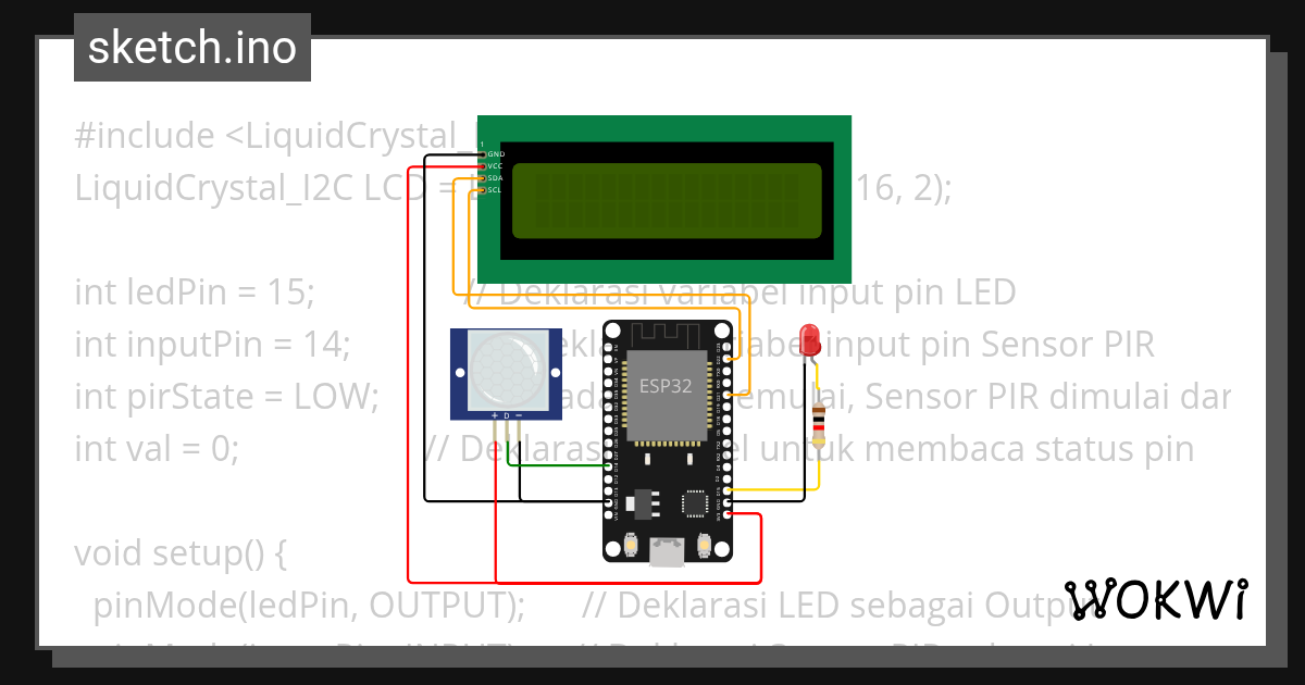 Yolan Putra Dwipa_19316104 - Wokwi ESP32, STM32, Arduino Simulator