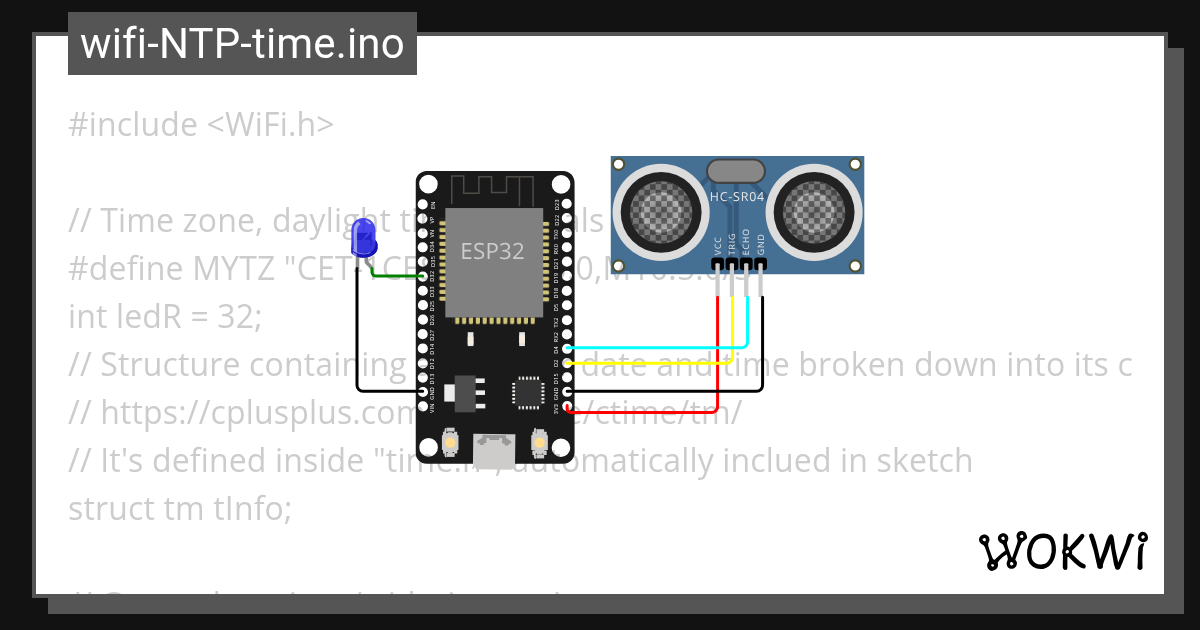 wifi-NTP-time.ino Copy - Wokwi ESP32, STM32, Arduino Simulator