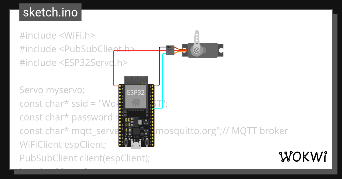 exo3 td5 - Wokwi ESP32, STM32, Arduino Simulator