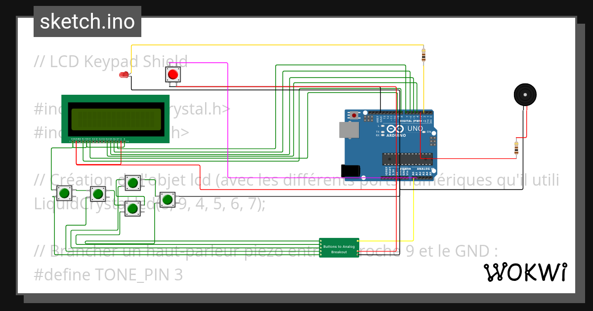 IPSC Timer v1 - Wokwi ESP32, STM32, Arduino Simulator