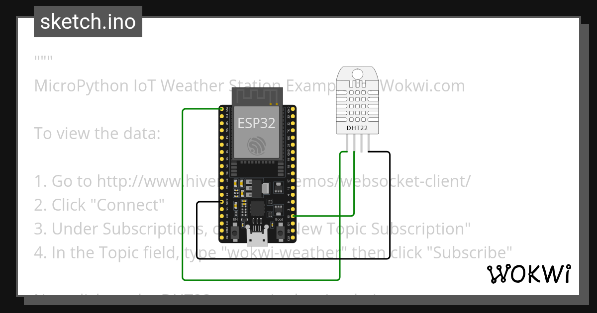 Wokwi - Online ESP32, STM32, Arduino Simulator