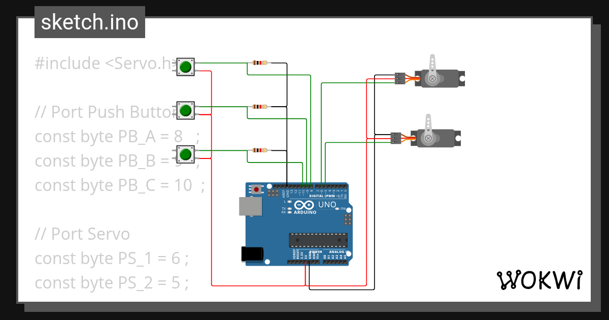 servo - Wokwi ESP32, STM32, Arduino Simulator