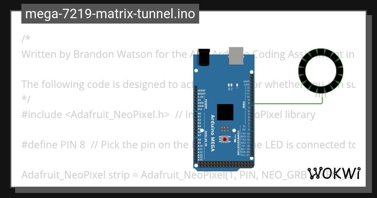 Mega 7219 Matrix O Copy 2 Wokwi Esp32 Stm32 Arduino Simulator 5874