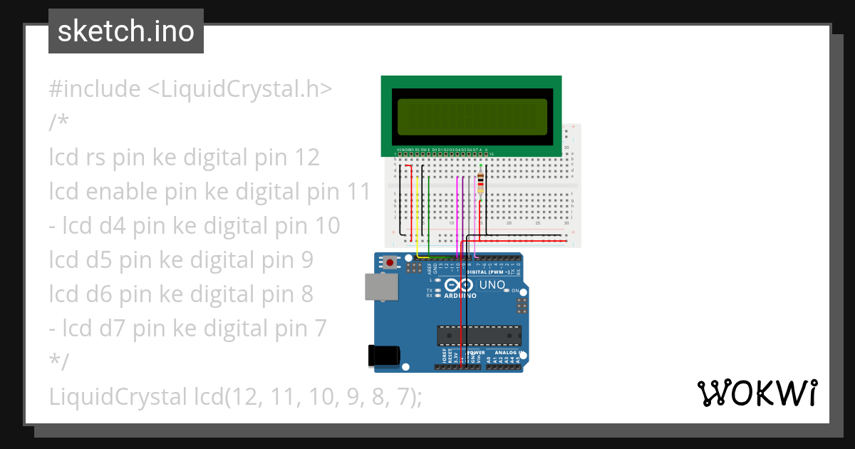 Praktikum 5 - Wokwi ESP32, STM32, Arduino Simulator