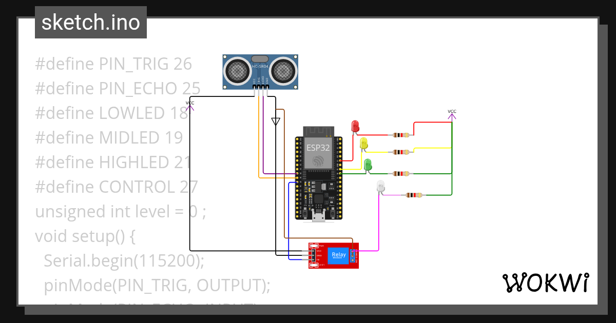 WEEK 1 - Wokwi ESP32, STM32, Arduino Simulator