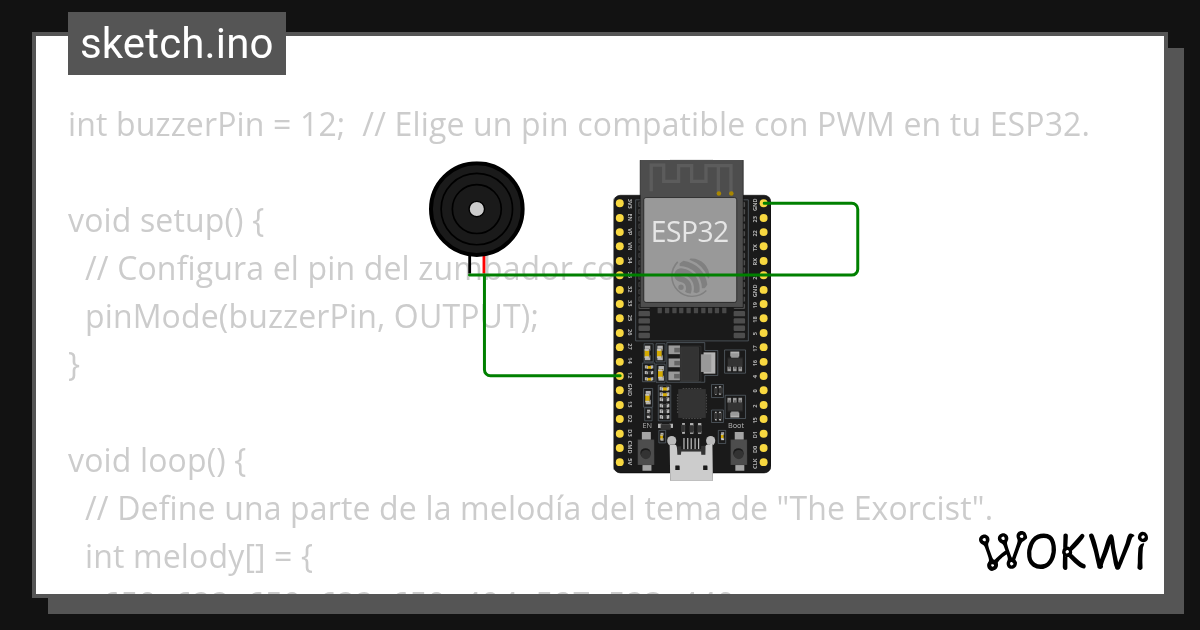 Music - Wokwi ESP32, STM32, Arduino Simulator