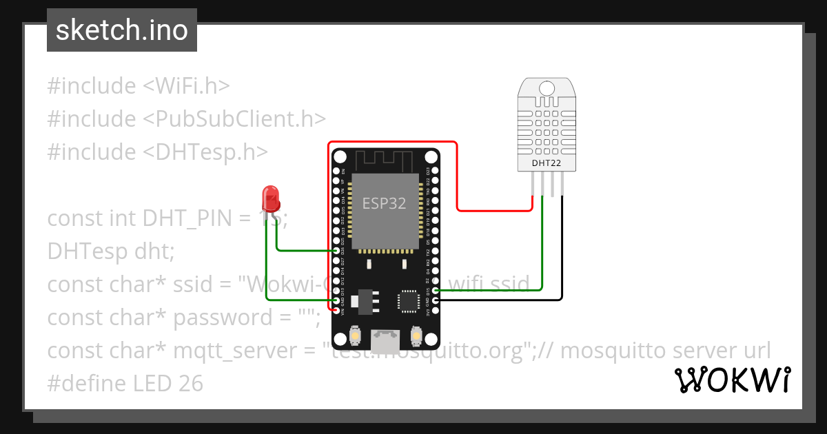 DHT+ESP32+MQTT Copy (2) - Wokwi ESP32, STM32, Arduino Simulator