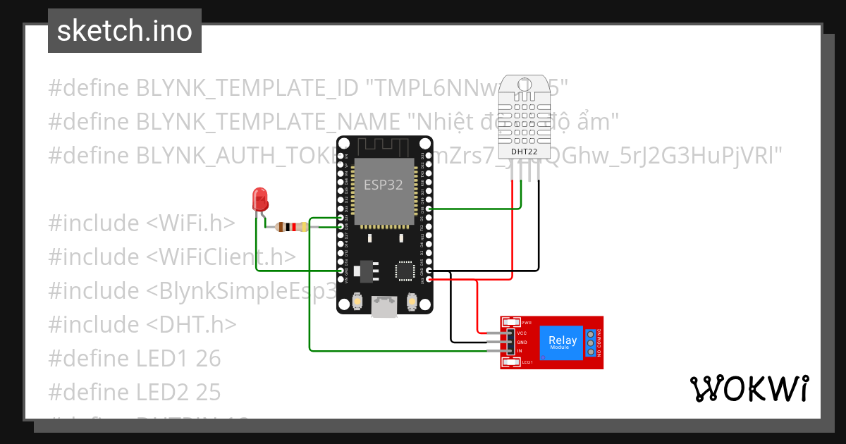 baitap - Wokwi ESP32, STM32, Arduino Simulator