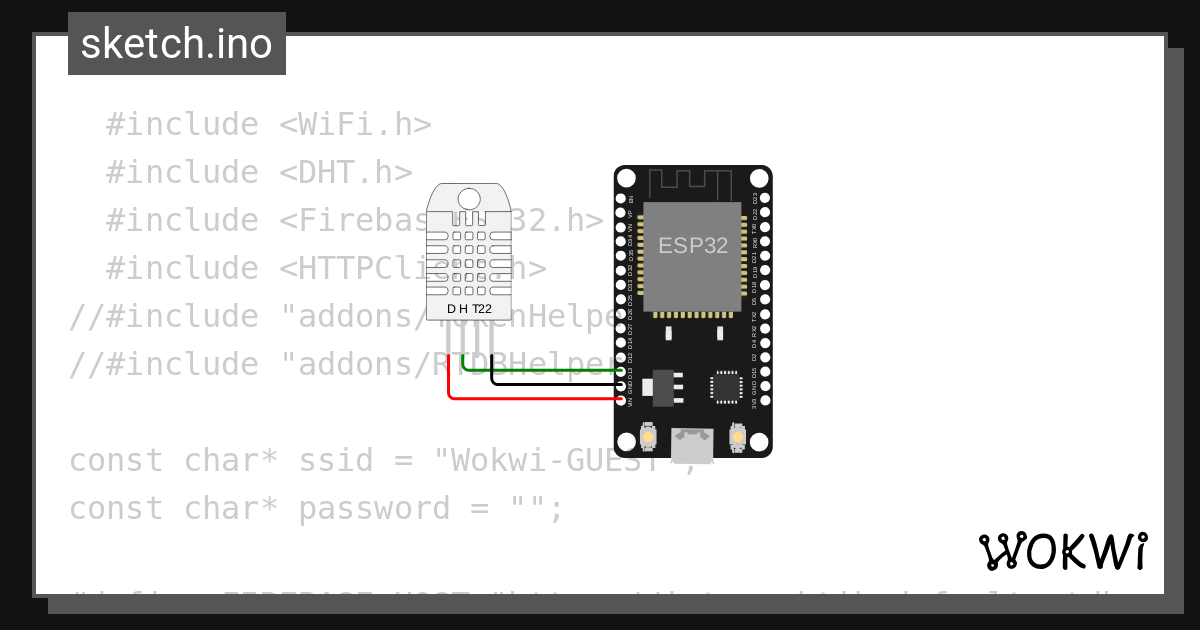 Percobaan Firebase Wokwi Esp32 Stm32 Arduino Simulator