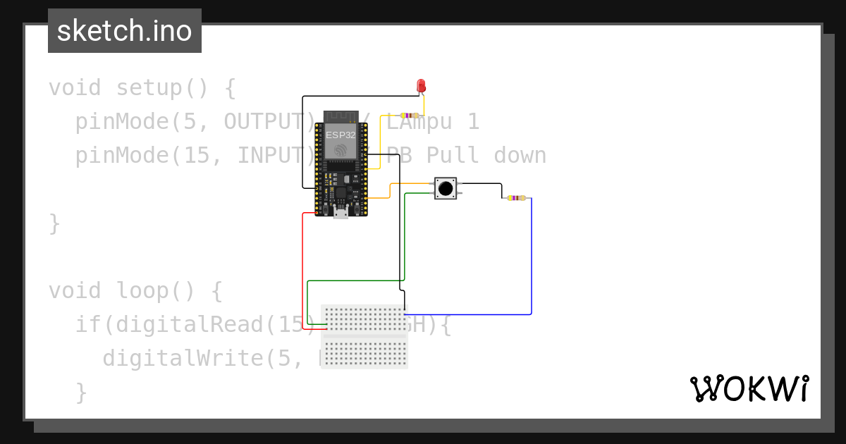 Projek Thoriq 1 Wokwi Esp32 Stm32 Arduino Simulator 6238