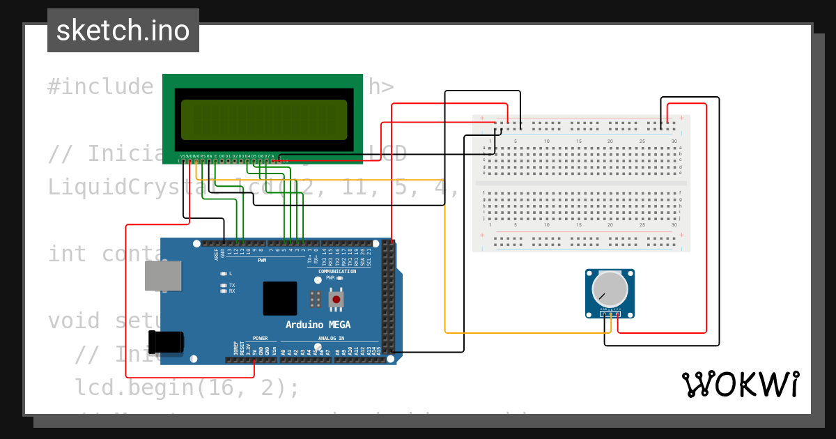 Contador Wokwi Esp32 Stm32 Arduino Simulator