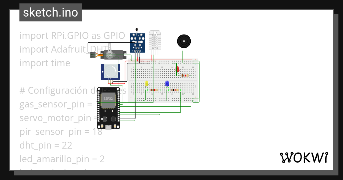 SERGIO - Wokwi ESP32, STM32, Arduino Simulator