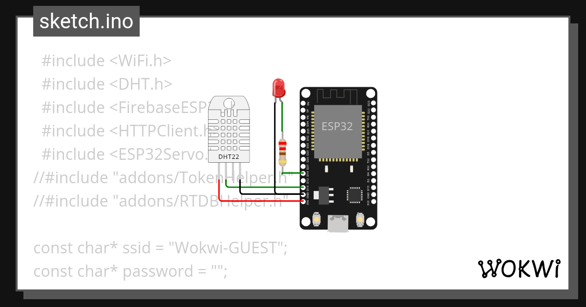 Percobaan Firebase IoT prak - Wokwi ESP32, STM32, Arduino Simulator