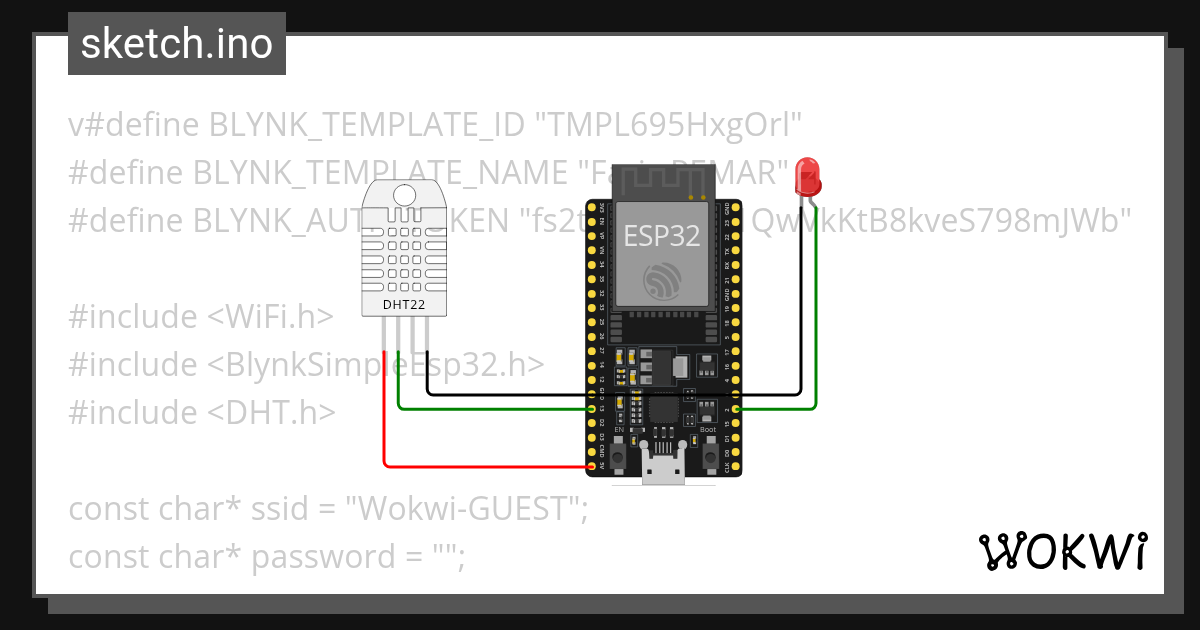 Percobaan 4 Wokwi Esp32 Stm32 Arduino Simulator 