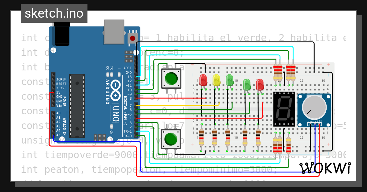 Circuito V1 Wokwi Esp32 Stm32 Arduino Simulator 3506