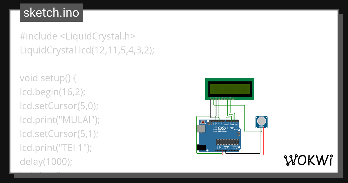 LIA AULIAANDR - Wokwi ESP32, STM32, Arduino Simulator LIA AULIAANDR - Wokwi ESP32, STM32, Arduino Simulator