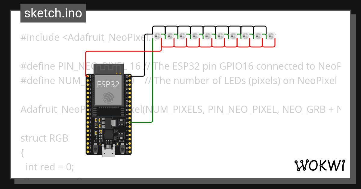 Wokwi - Online ESP32, STM32, Arduino Simulator