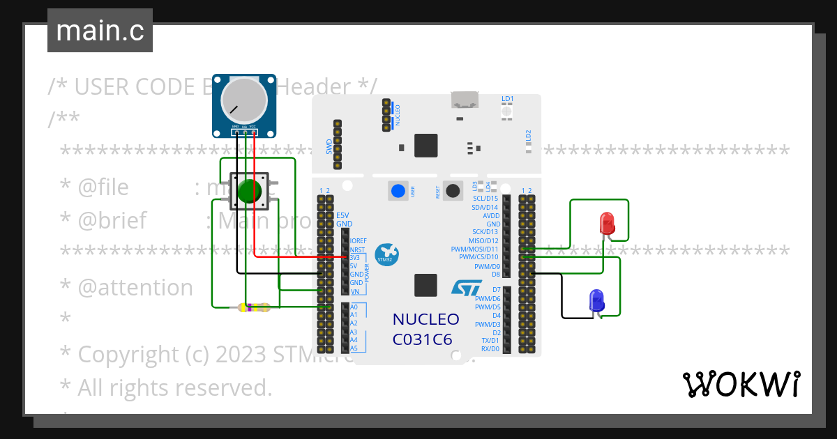 stm - Wokwi ESP32, STM32, Arduino Simulator
