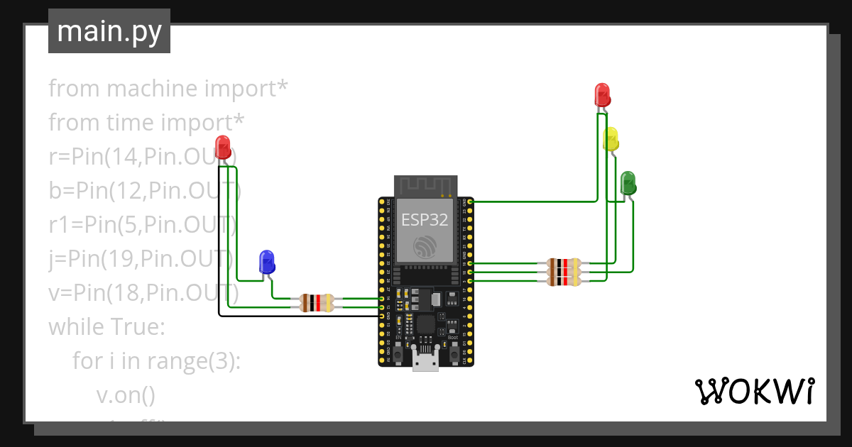 Wokwi - Online ESP32, STM32, Arduino Simulator
