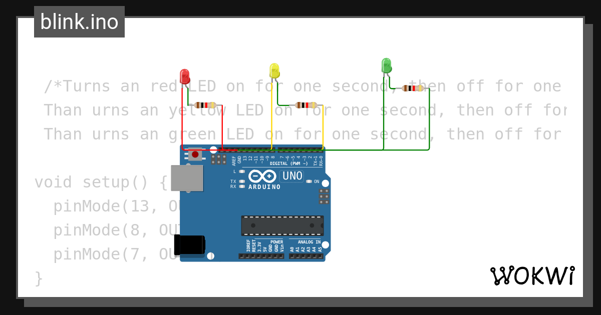 Blink1 Wokwi Esp32 Stm32 Arduino Simulator 4812