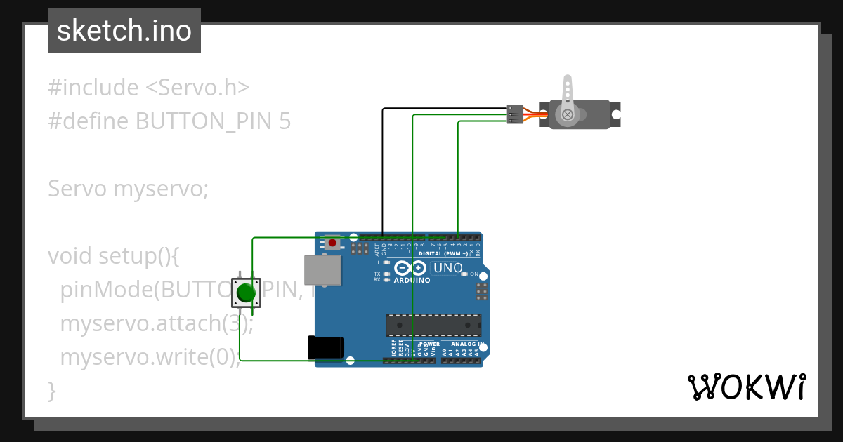 Fish feeder new - Wokwi ESP32, STM32, Arduino Simulator