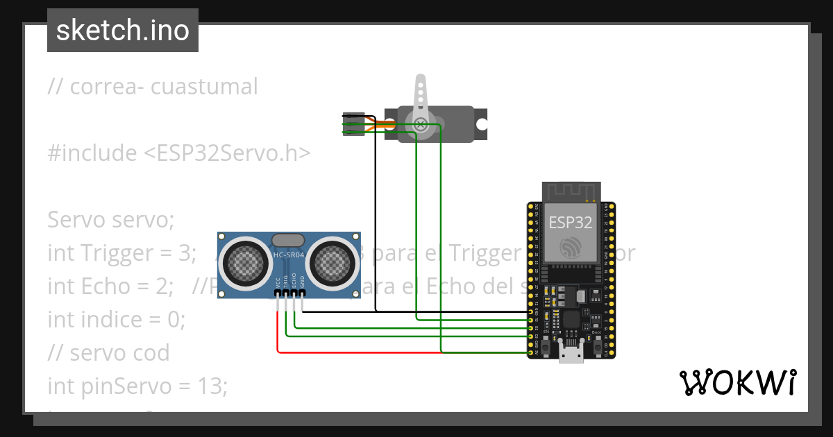 Correa- Cuastumal - Wokwi ESP32, STM32, Arduino Simulator