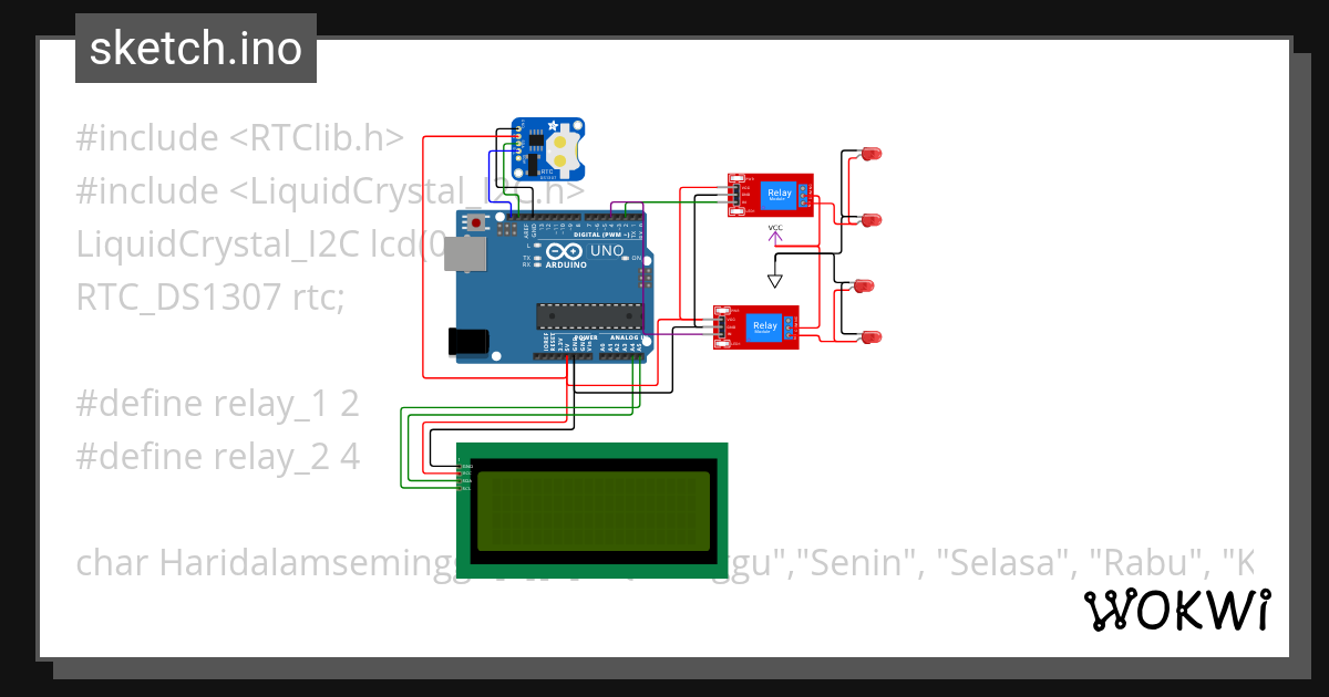 Lampu balkon - Wokwi ESP32, STM32, Arduino Simulator