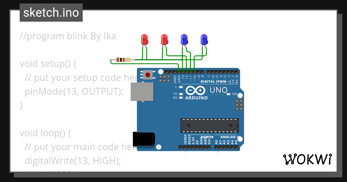 Pert9 Latihan 1 Wokwi Esp32 Stm32 Arduino Simulator 8821