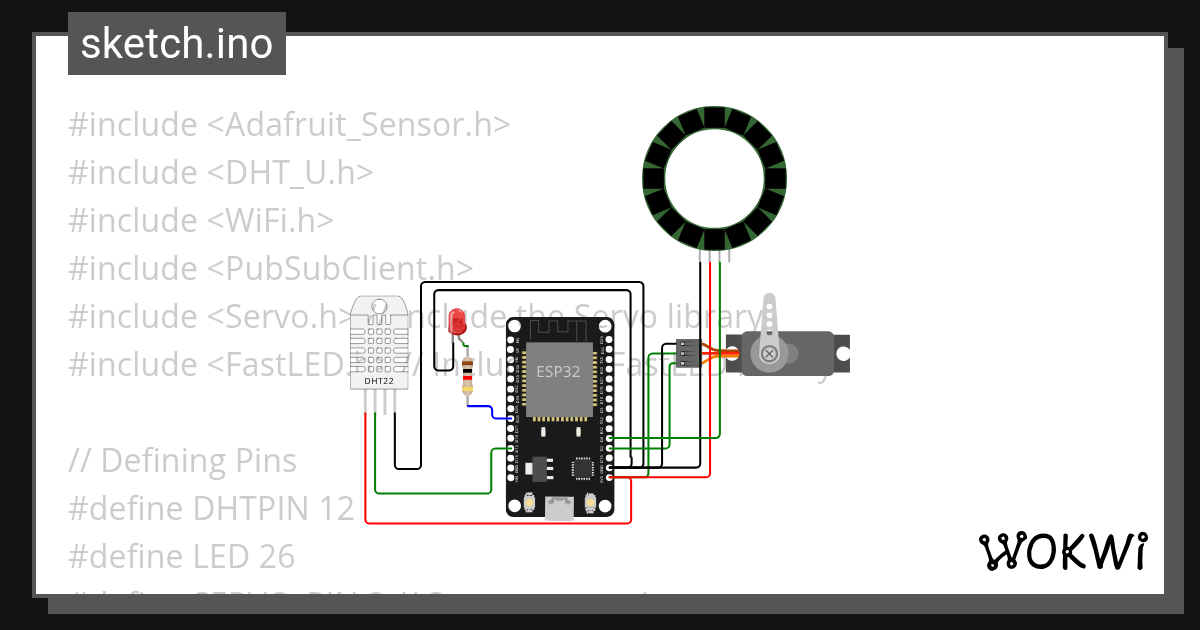 MQTT (ESP32) - Wokwi ESP32, STM32, Arduino Simulator
