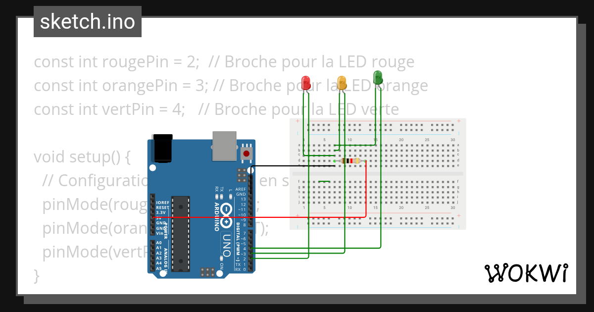 Ampel Wokwi Esp32 Stm32 Arduino Simulator 