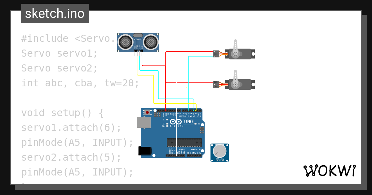 Servo Muter Wokwi Esp32 Stm32 Arduino Simulator 5929