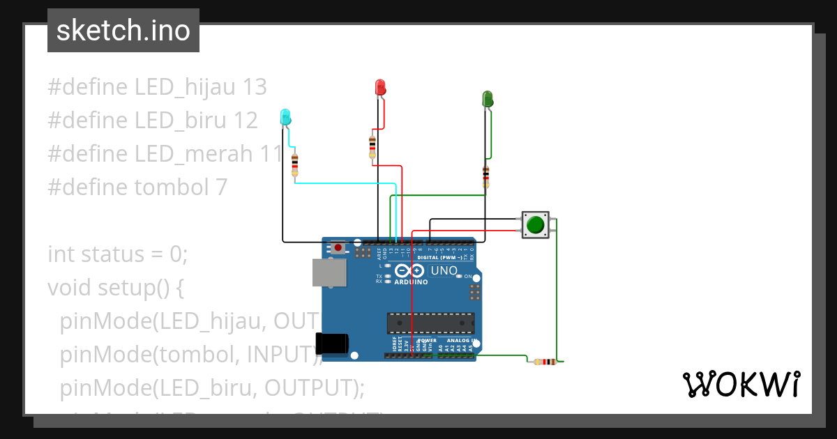 Projek4 - Wokwi ESP32, STM32, Arduino Simulator Projek4 - Wokwi ESP32, STM32, Arduino Simulator