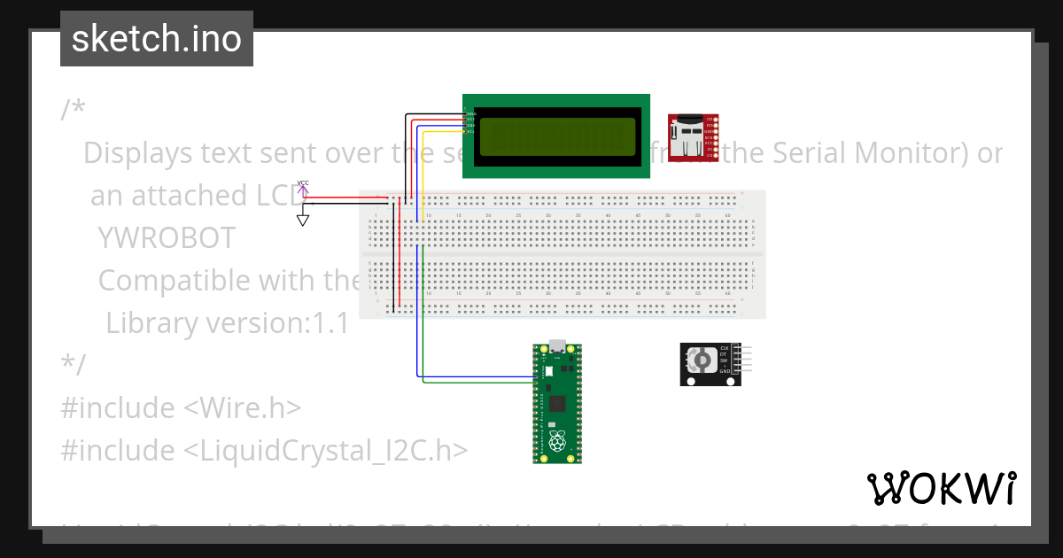 Pi_Pico_Project - Wokwi ESP32, STM32, Arduino Simulator