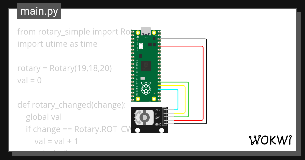 Simplerotary Test Wokwi Esp32 Stm32 Arduino Simulator