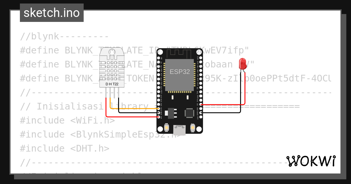 Percobaan Iv Wokwi Esp32 Stm32 Arduino Simulator