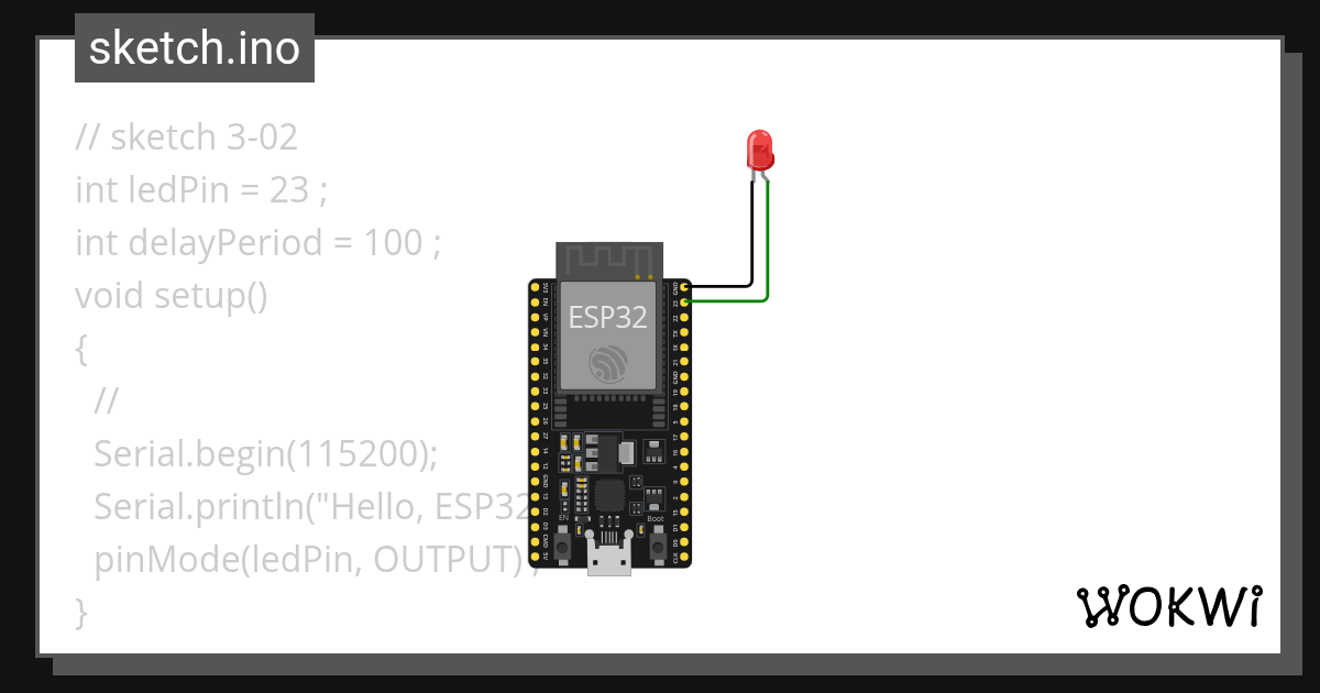 Test Sketch 3 02a Wokwi Esp32 Stm32 Arduino Simulator 