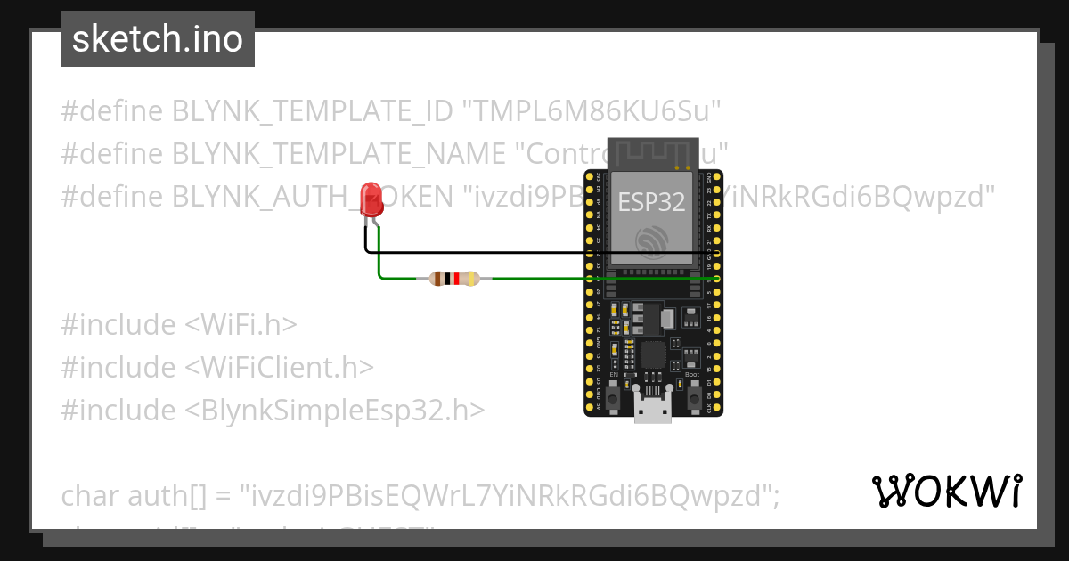 Tugas - Wokwi ESP32, STM32, Arduino Simulator