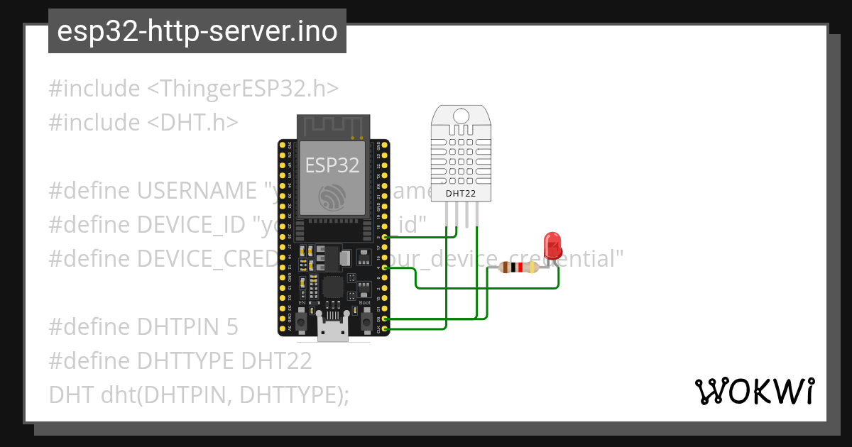 ESP32 HTTP Server Copy - Wokwi ESP32, STM32, Arduino Simulator