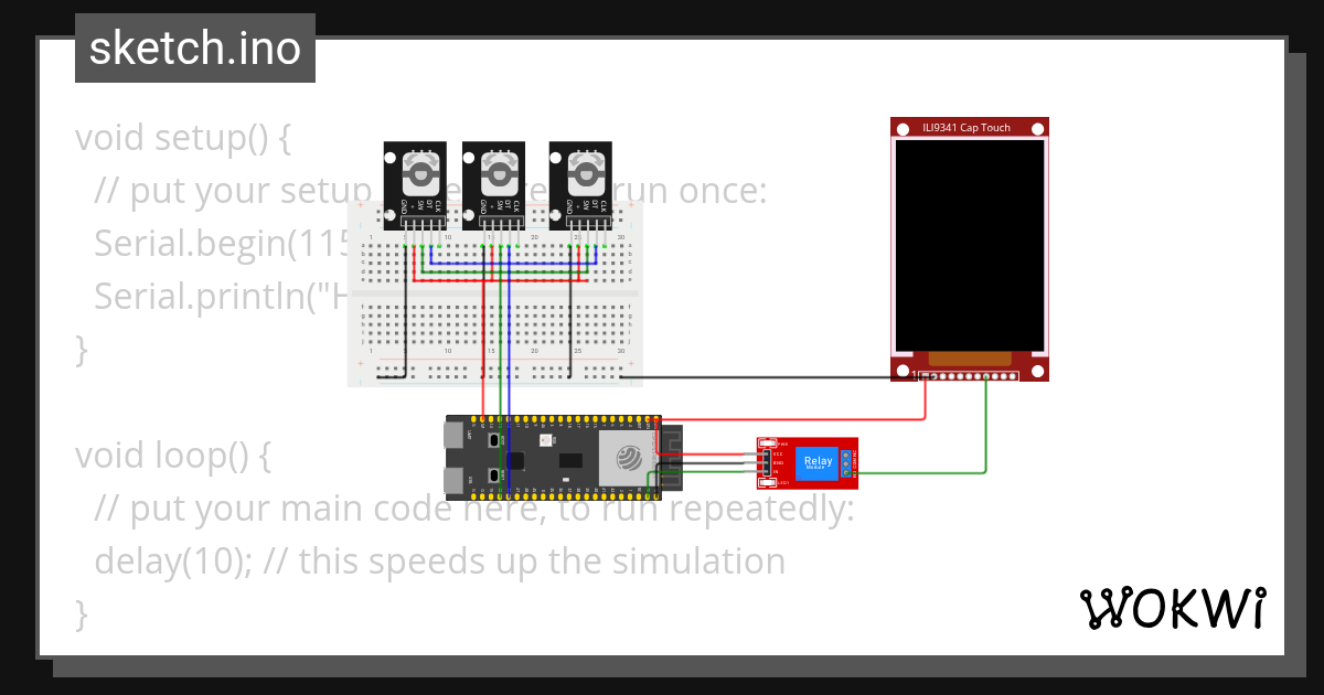 Esp32 Connection Wokwi Esp32 Stm32 Arduino Simulator 6381