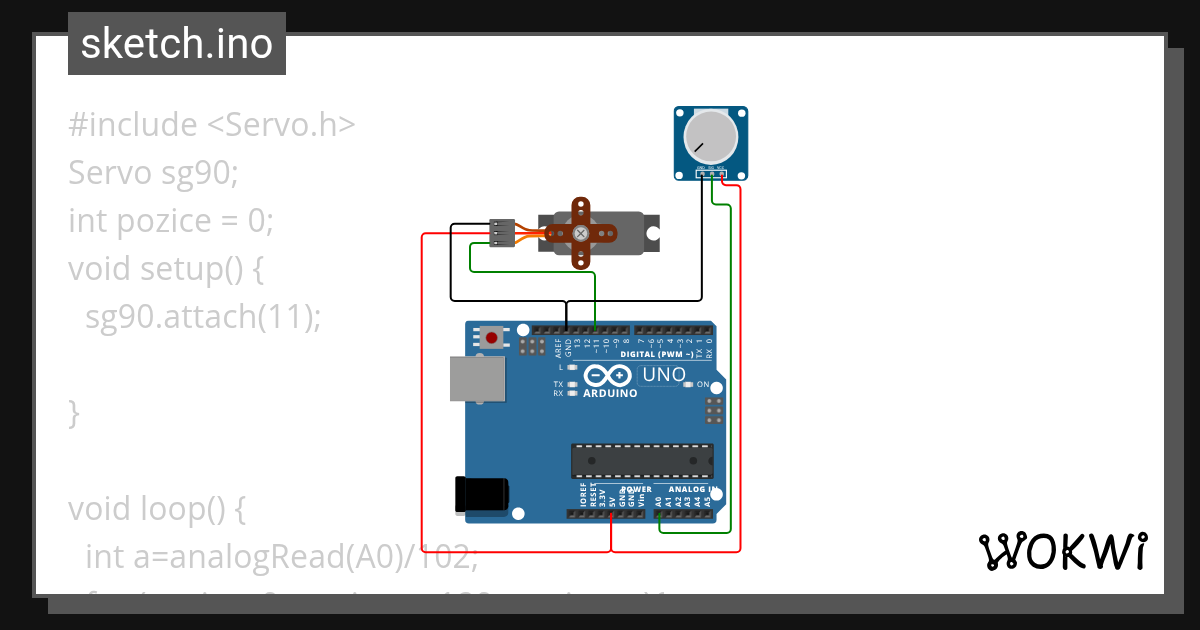 servo - Wokwi ESP32, STM32, Arduino Simulator