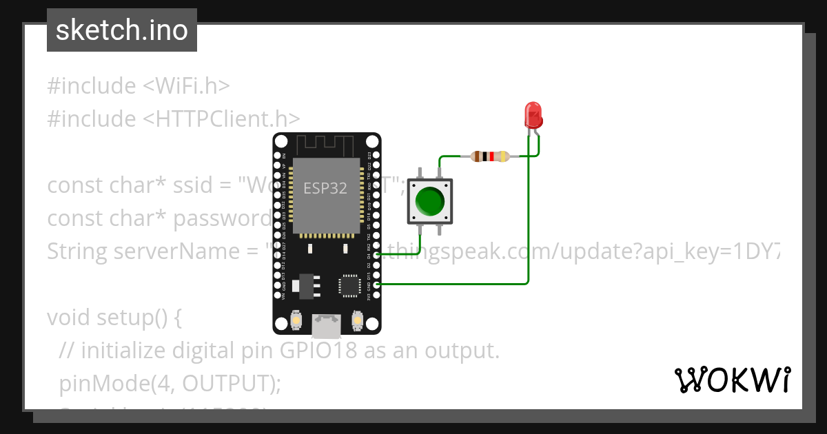 Wokwi - Online ESP32, STM32, Arduino Simulator