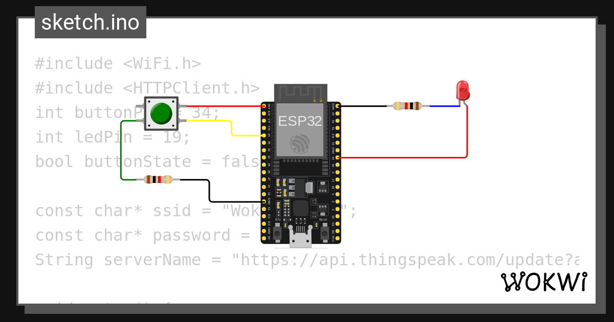 Fitri Nilza 2101052079 Wokwi Esp32 Stm32 Arduino Simulator 7698