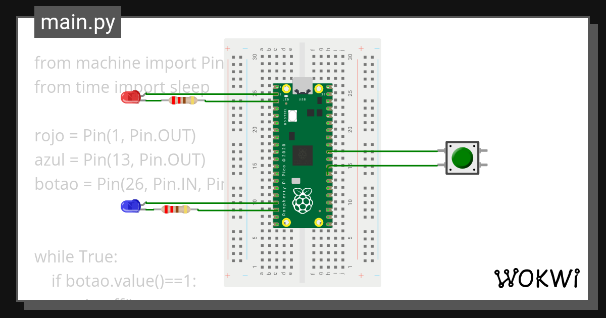 Proyecto 3 Pinpulsador Wokwi Esp32 Stm32 Arduino Simulator 
