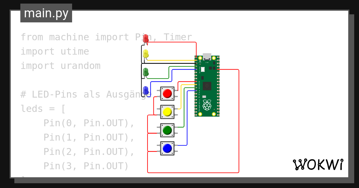Simon Says Wokwi Esp32 Stm32 Arduino Simulator 4663
