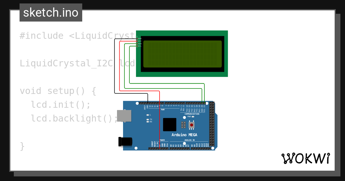 Displayübung Wokwi Esp32 Stm32 Arduino Simulator